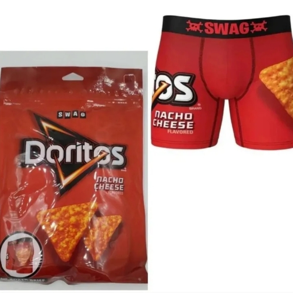 Underwear & Socks | Doritos Nacho Chips Boxer Briefs In Gift Bag | Poshmark